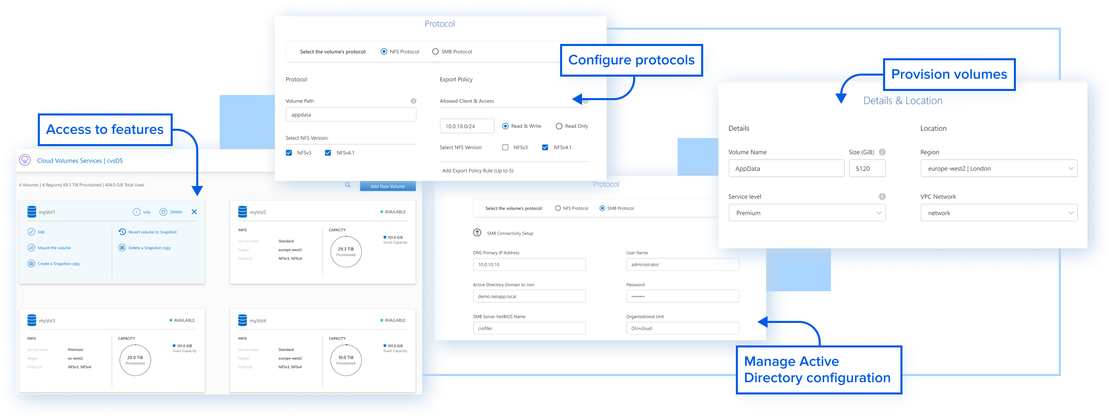 Cloud Volumes Service for Google Cloud | NetApp BlueXP Cloud Volumes Service for Google Cloud | NetApp BlueXP